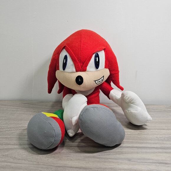 Sega | Toys | Toy Network Sega 206 Knuckles Echidna Plush Red Sonic The ...